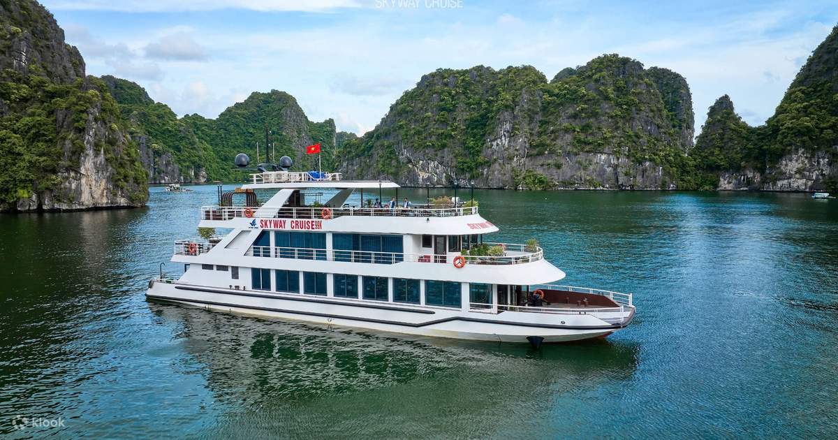 [Rute Baru] Tur Teluk Lan Ha & Cat Ba dengan Pelayaran Skyway Mewah Bintang 5 - Klook Indonesia